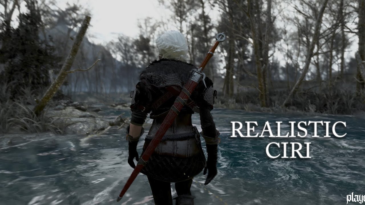 Realistic Ciri - Moded and Reshade - RTX3060 - 4K Gameplay - YouTube