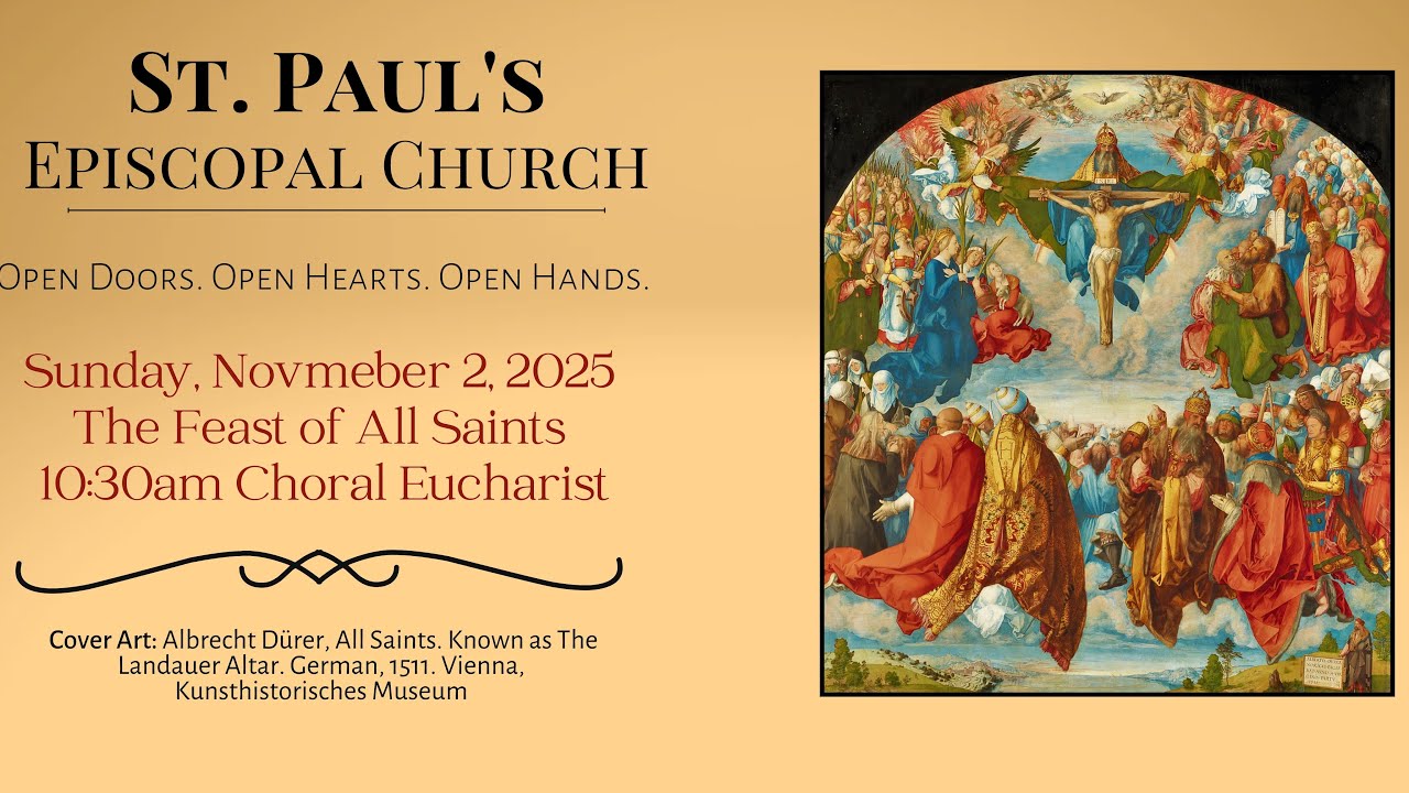 The Feast of All Saints - Sunday, November 2, 2025 10:30 AM - YouTube