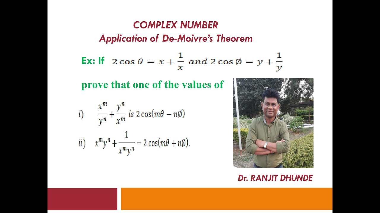 How To Find Powers of Complex Number By De-Moivre's Theorem (Part-II ...
