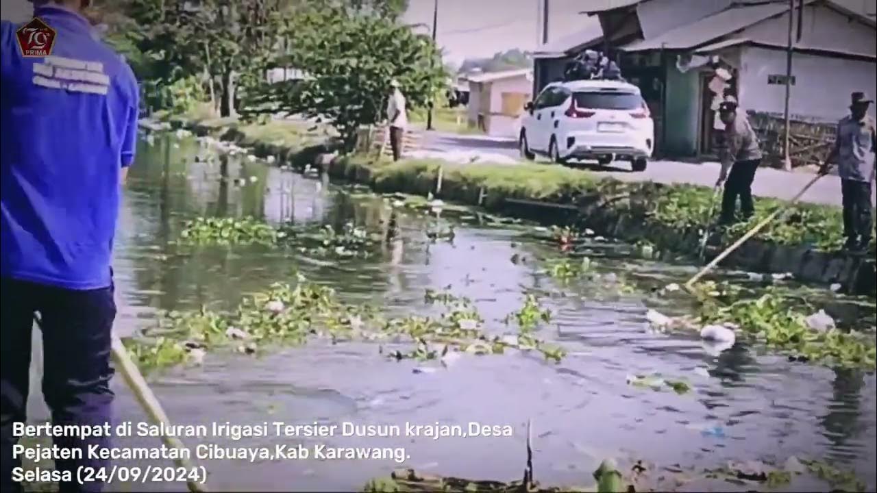 Jelang HUT TNI Ke 79, Koramil 0405/Pedes,Kodim 0604/Krw Gelar Karya Bakti - YouTube