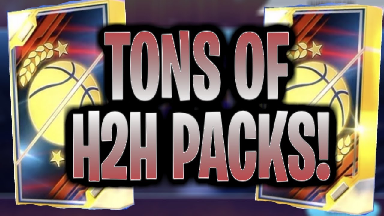 TONS OF H2H PACKS! H2H PACK OPENING! | NBA 2k Mobile Gameplay! - YouTube