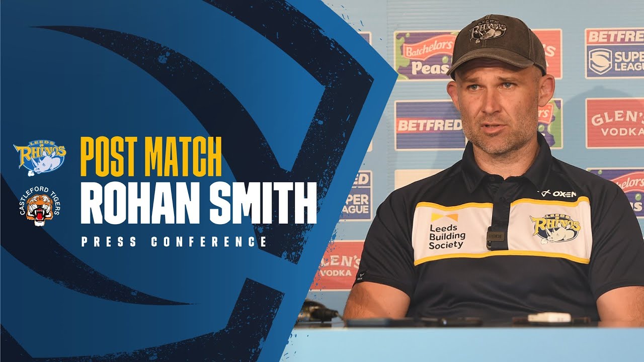 Rohan Smith post match press conference in full - YouTube