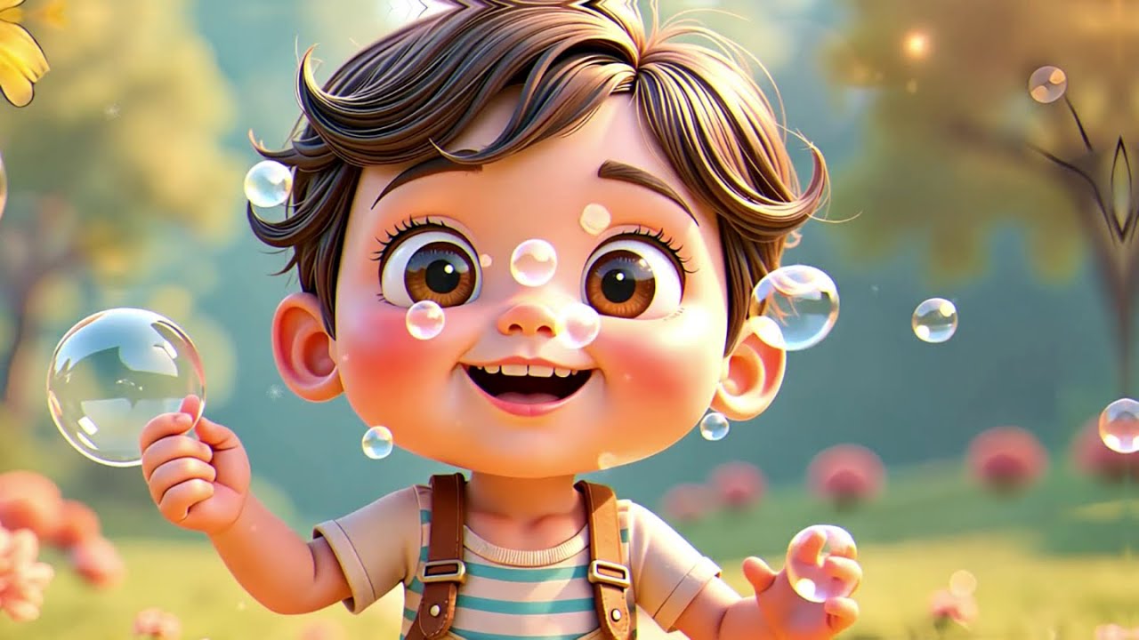 Bubble Pop Song for Kids - YouTube