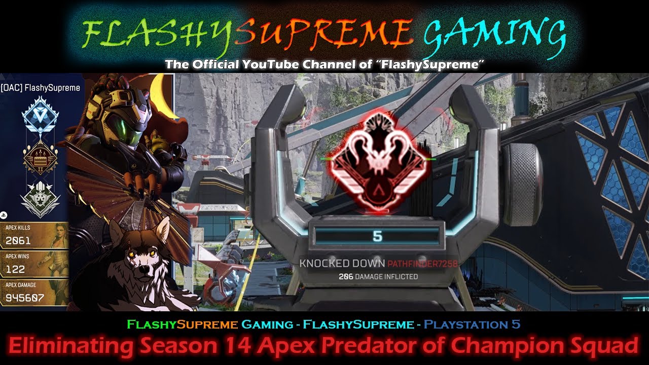 Highlights: Eliminating Season 14 Apex Predator - YouTube