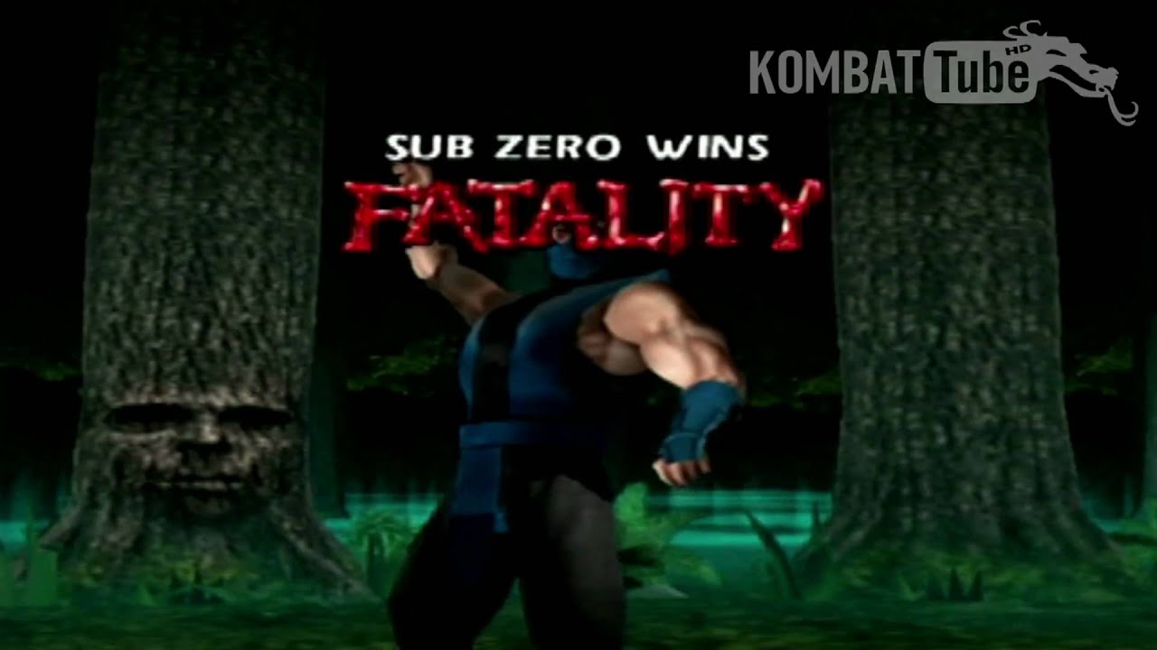 MK4/Gold Sub-Zero "Frozen Uppercut" Fatality - YouTube