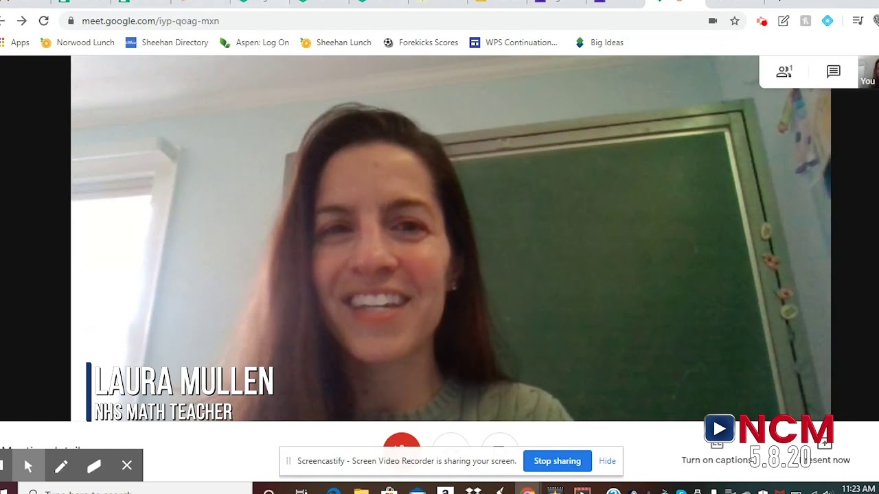 Remote Teaching - Laura Mullen NHS Math - YouTube