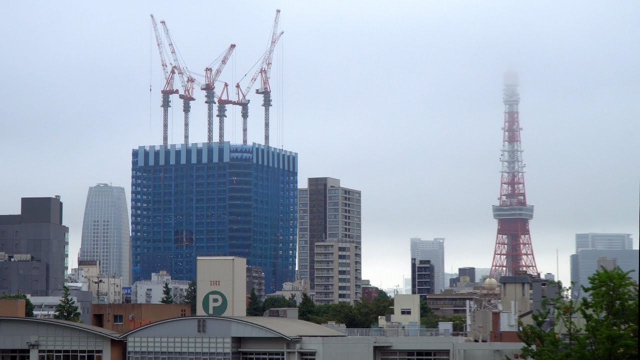【虎ノ門・麻布台プロジェクト】（Toranomon-Azabudai Project） 完成時高さ日本一325mの超高層ビルの建設状況 ...