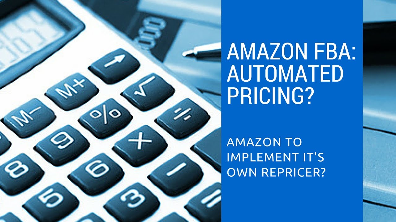 Amazon Going To Add A Repricer To Amazon FBA? Game Changer? - YouTube