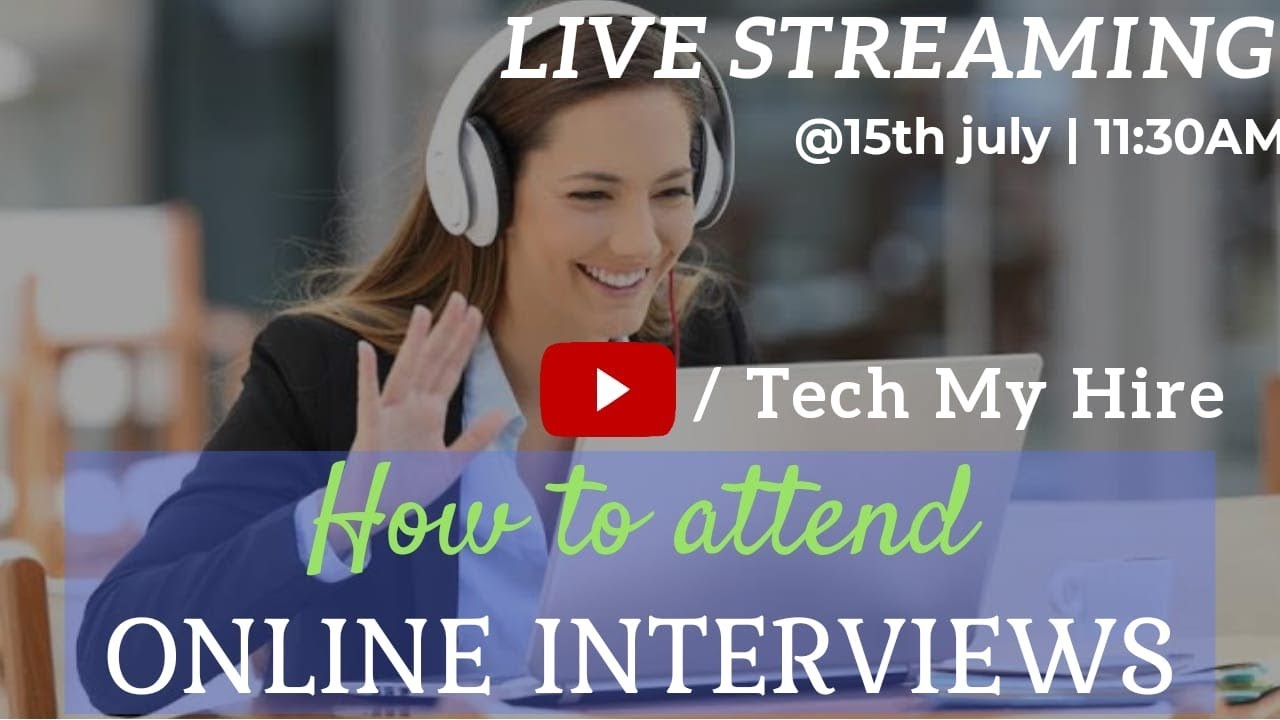How to attend online interviews | tips to attend online interviews ...