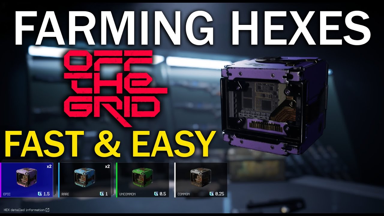 OFF THE GRID : FARMING HEXES LIVE FAST & EASY ( MASS HEX OPENING ) NEW ...