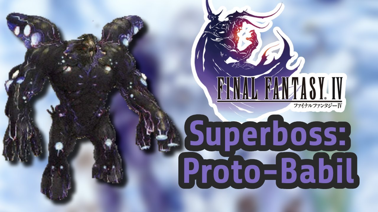 Final Fantasy IV (DS): Proto-Babil (superboss) - YouTube
