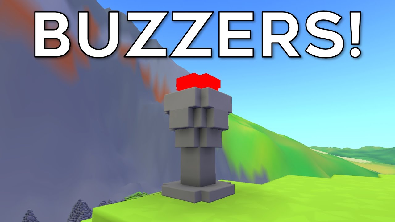 Playing With NEW Buzzer block! Worlds FRVR - YouTube