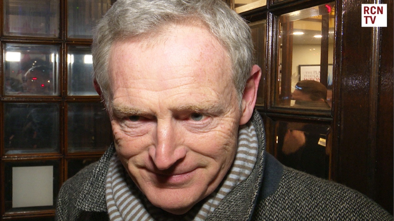 Michael Simkins Interview Travesties Opening Night - YouTube