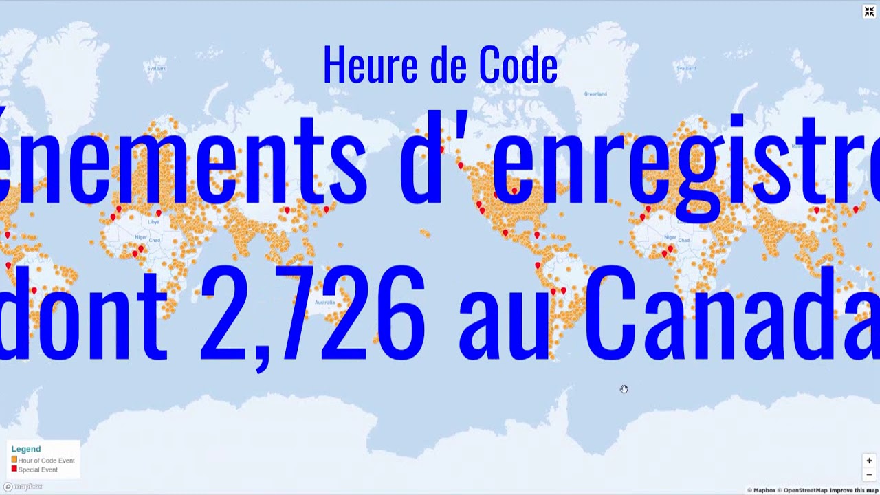 Heure de Code 2019 - École Marie-Clarac secondaire - YouTube