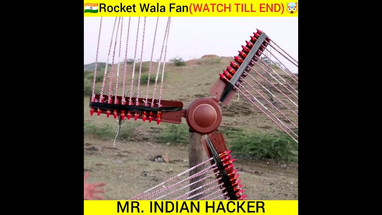 @MRINDIANHACKER Rocket wali fan experiment🤯 - YouTube