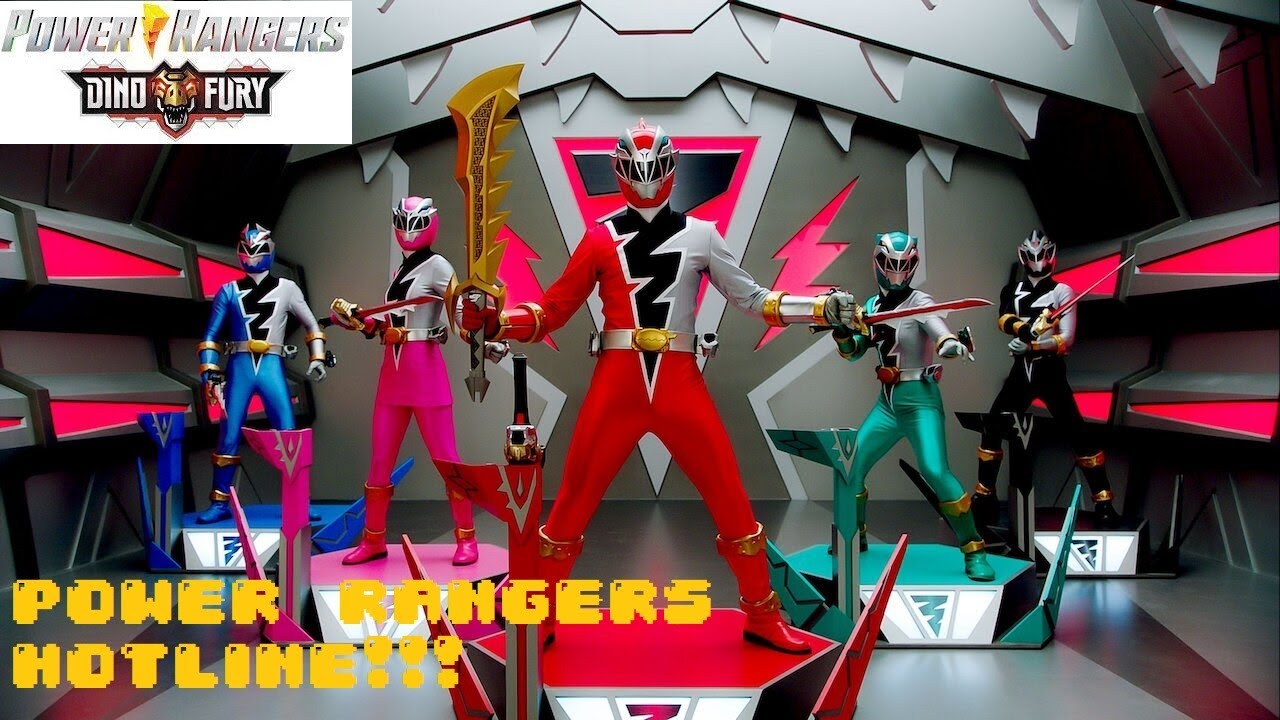 Call The Power Rangers Hotline!!! - YouTube