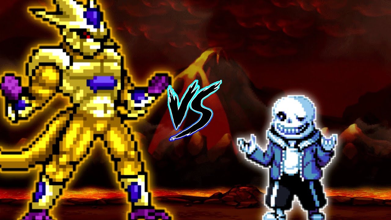 Cooler V4 (all form) (New) VS Classic Sans V3 in Jump Force Mugen - YouTube
