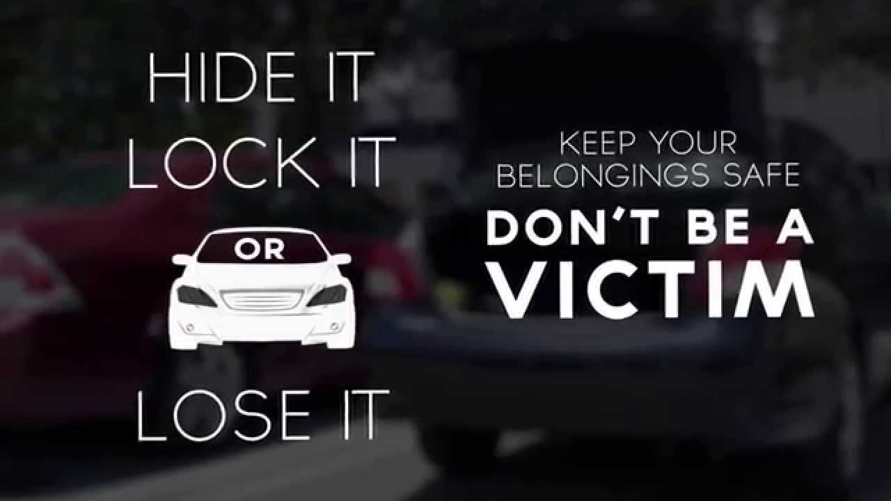 Hide it. Lock it or Lose it! - YouTube