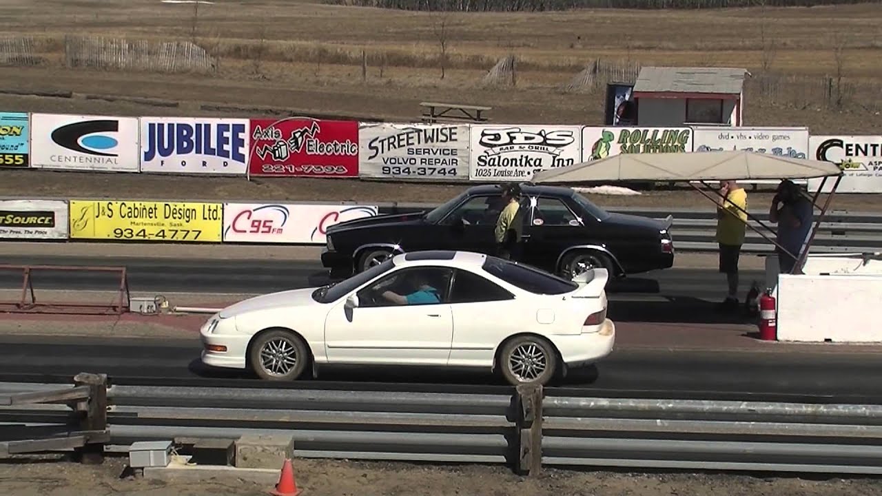 1979 malibu drag racing - YouTube