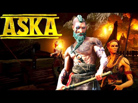 Viking Survival Game ASKA - First Impression & Gameplay - YouTube
