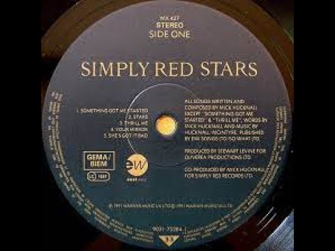 Simply Red Stars Lyrics - YouTube