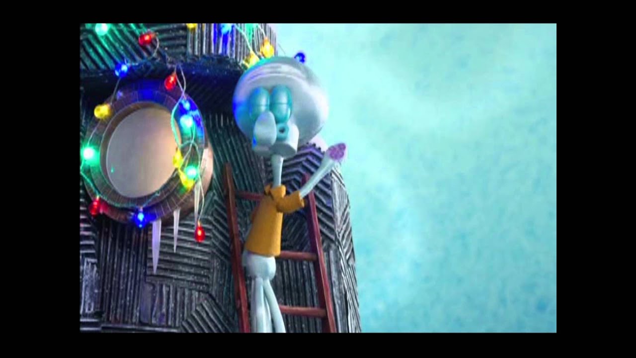 calamardo y bob esponja en navidad - YouTube