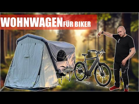 BTurtle #Micro #Wohnwagen Radreisen Revolutionieren – Das Must Have für E Bike Camper!