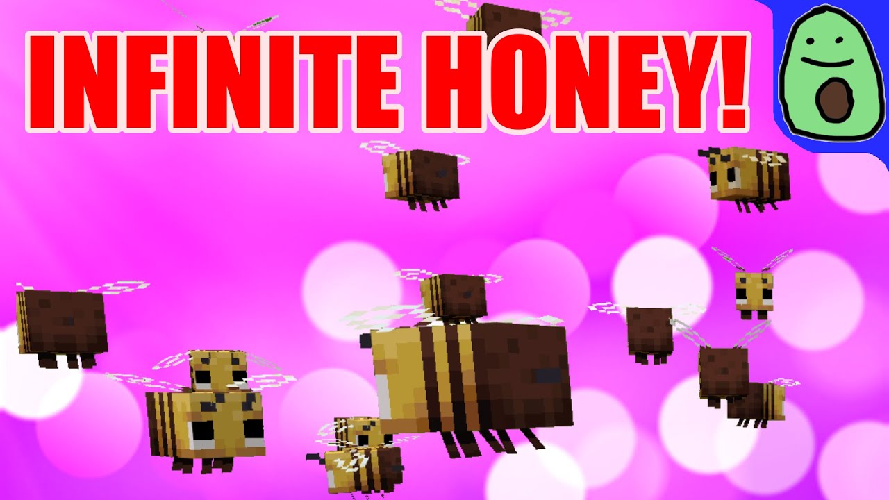 How To Make A Honey Farm Minecraft Bedrock 1.18 - YouTube