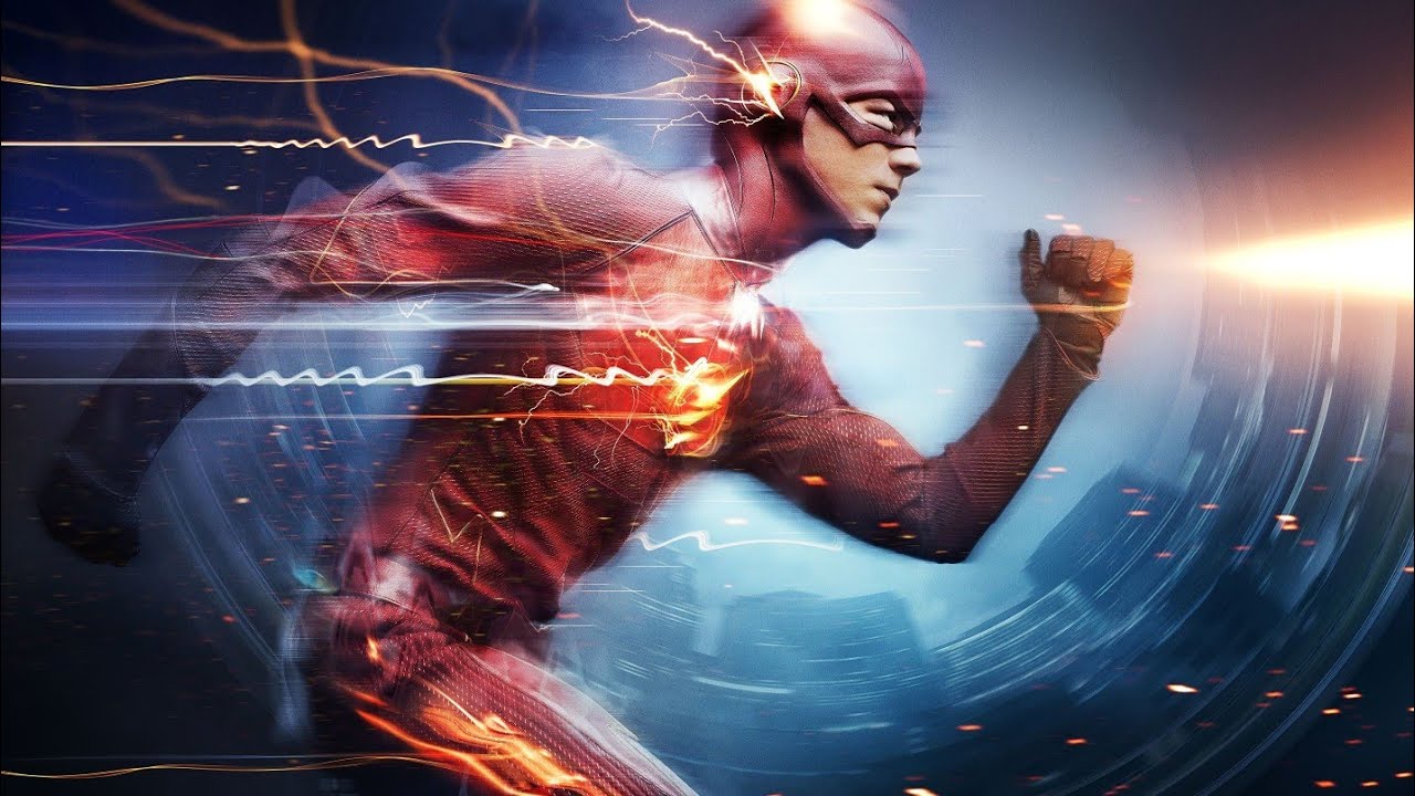 The Flash season 1 intro in super city - YouTube