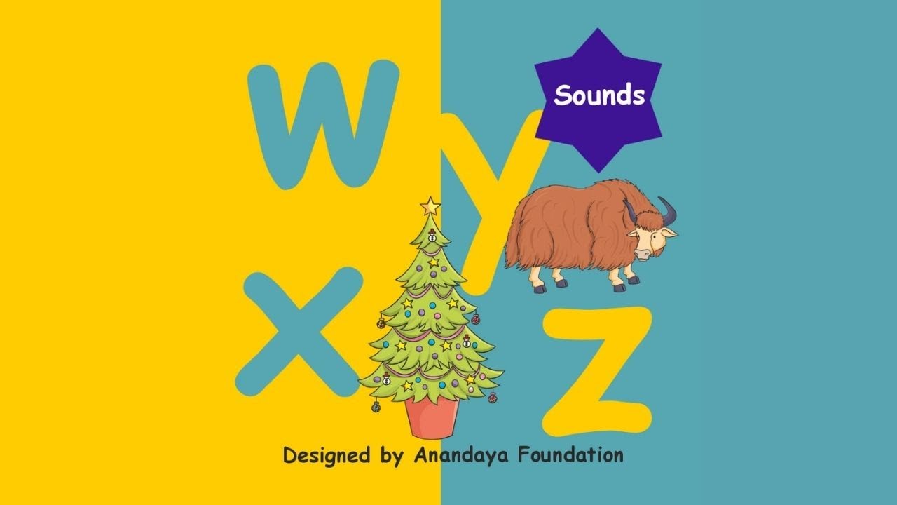 Learn Letter Sounds - /w/ /x/ /y/ /z/ - YouTube