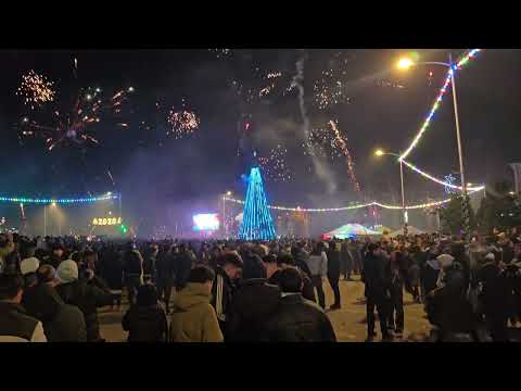 Mingecevir yeni il 2026#bayram#gece 12#salyut