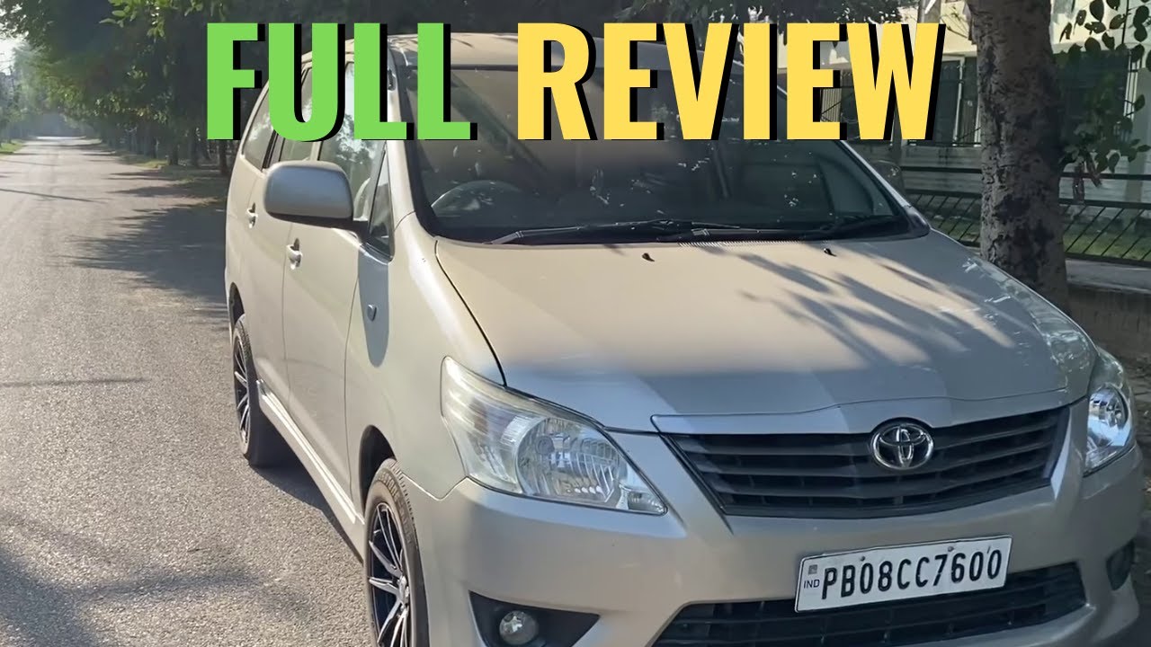 2012 Toyota Innova 2.5 G Full Detailed Review - YouTube
