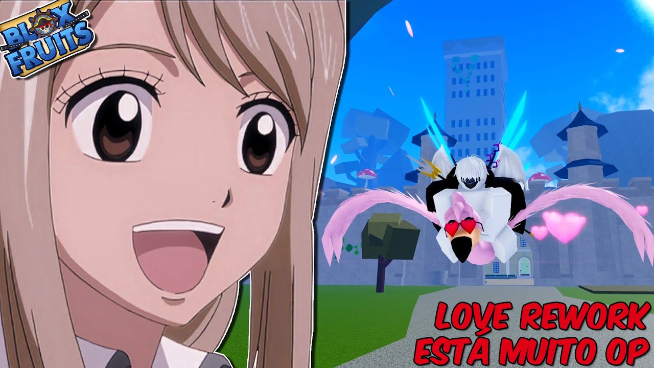 LOVE REWORK esta APELONA de MAIS | COMBO de LOVE rework BLOX FRUITS ...