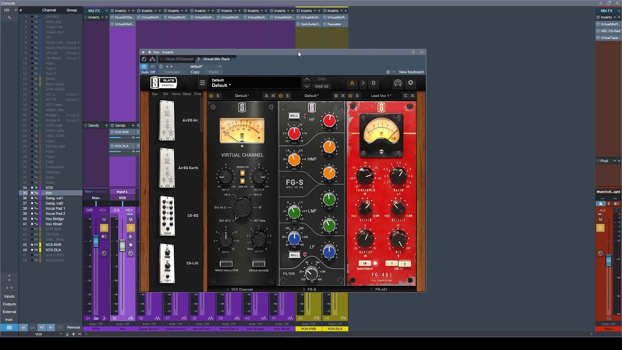 Mixing vocals using Slate Digital and Studio One v3.5.5 - YouTube