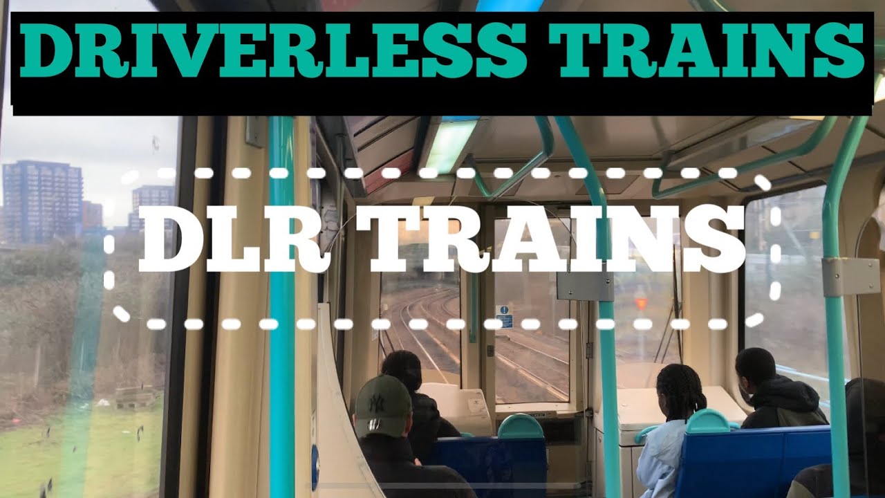 DRIVERLESS TRAINS IN LONDON#DLR TRAINS AMAZING VIEWS#INCREDIBLE BRITISH ...