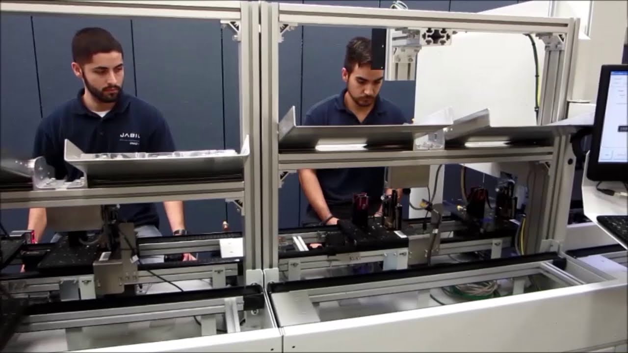 Automated Product Assembly Manufacturing Line for a Wearable Device ...