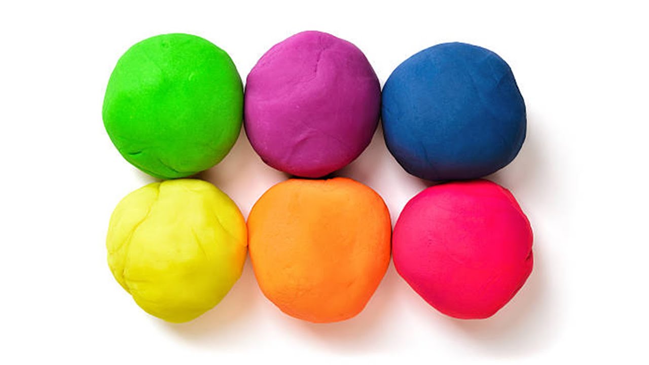 Discovering Colors with Toddlers: Clay Ball Fun I Mini Kids World - YouTube