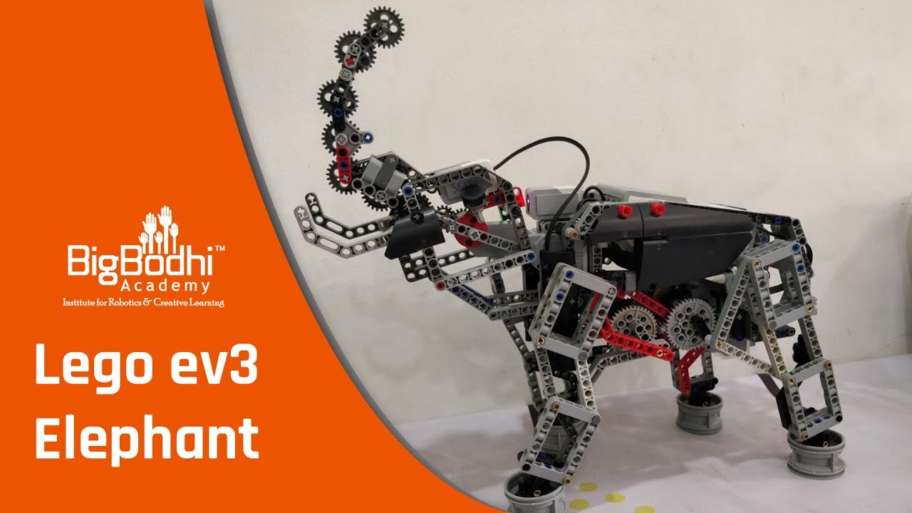 Lego EV3 Elephant - YouTube