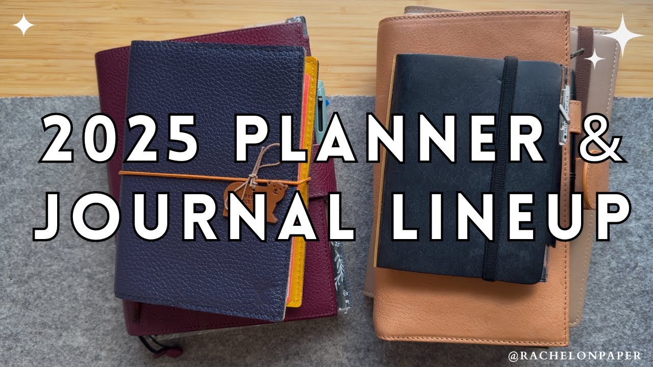 2025 PLANNER & JOURNAL LINEUP | sterling ink common planner, plotter ...