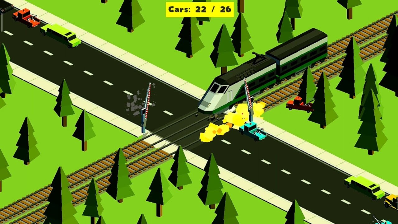 Rail Track Crossing - Train Game - Railroad Crossing - Android Gameplay ...
