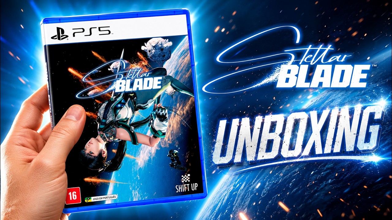 Unboxing STELLAR BLADE (PS5) PT-BR [4K] - YouTube