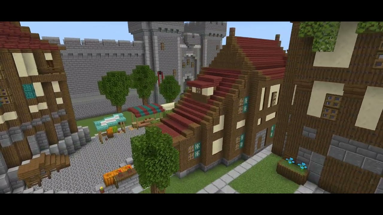 I'm building Mondstadt in Minecraft. Genshin Impact. - YouTube
