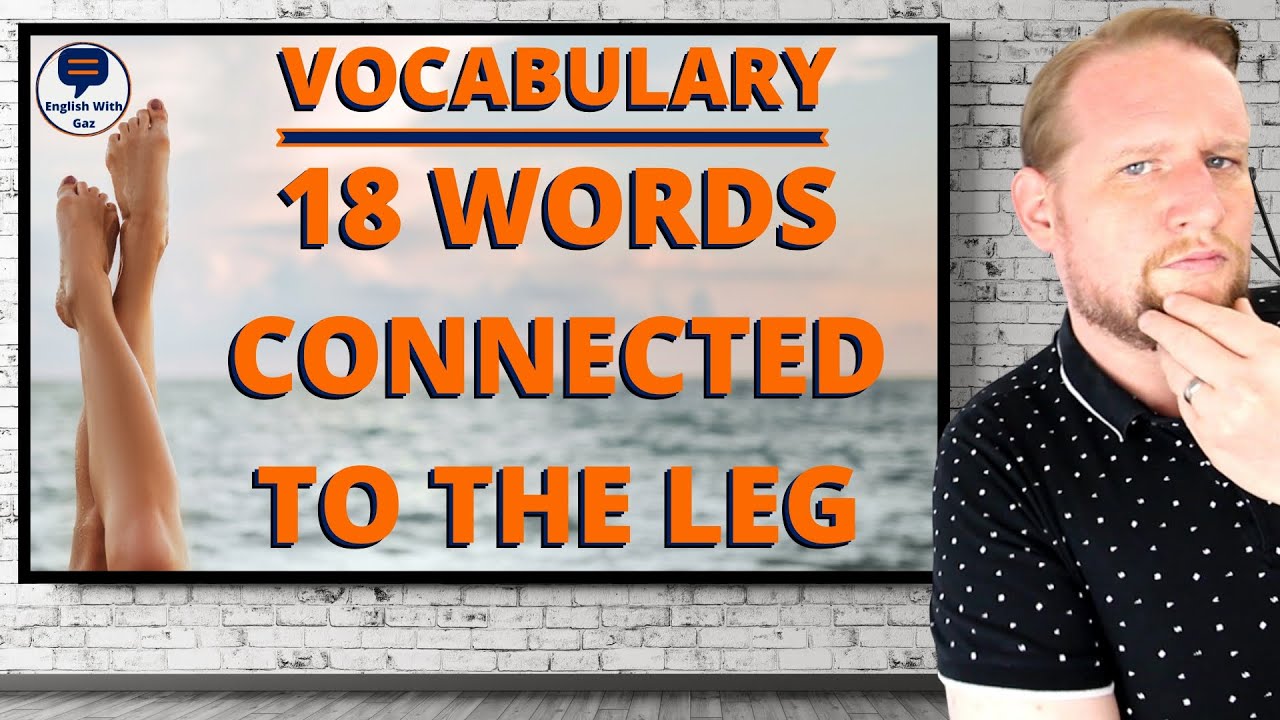 18 Words Connected to the LEG - VOCABULARY - YouTube