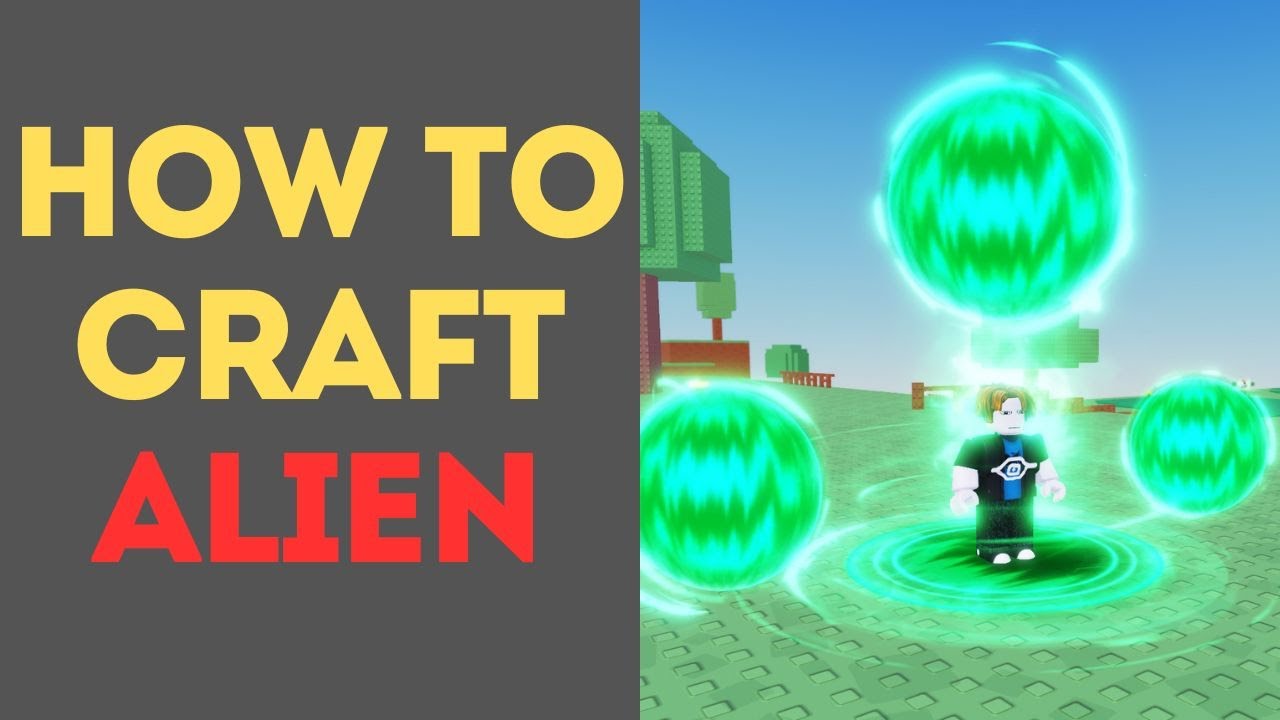 How to Craft Alien in Aura Craft - YouTube