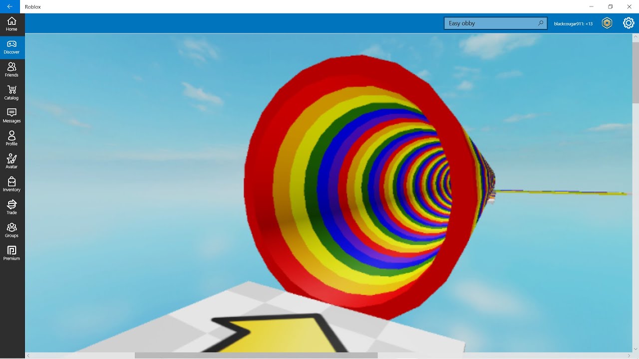 Doing an obby! Part 1 - YouTube