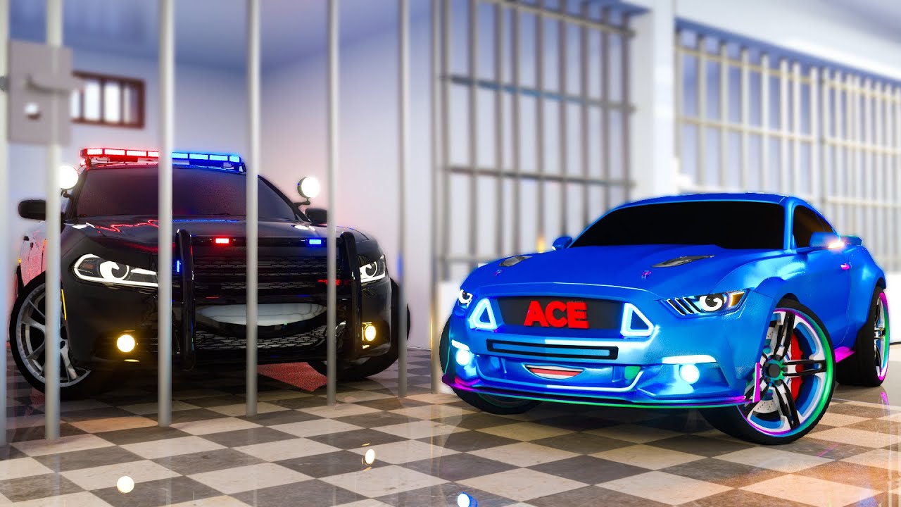 Police Car Sergeant Lucas Catches the Bad Car | Wheel City Heroes USA ...