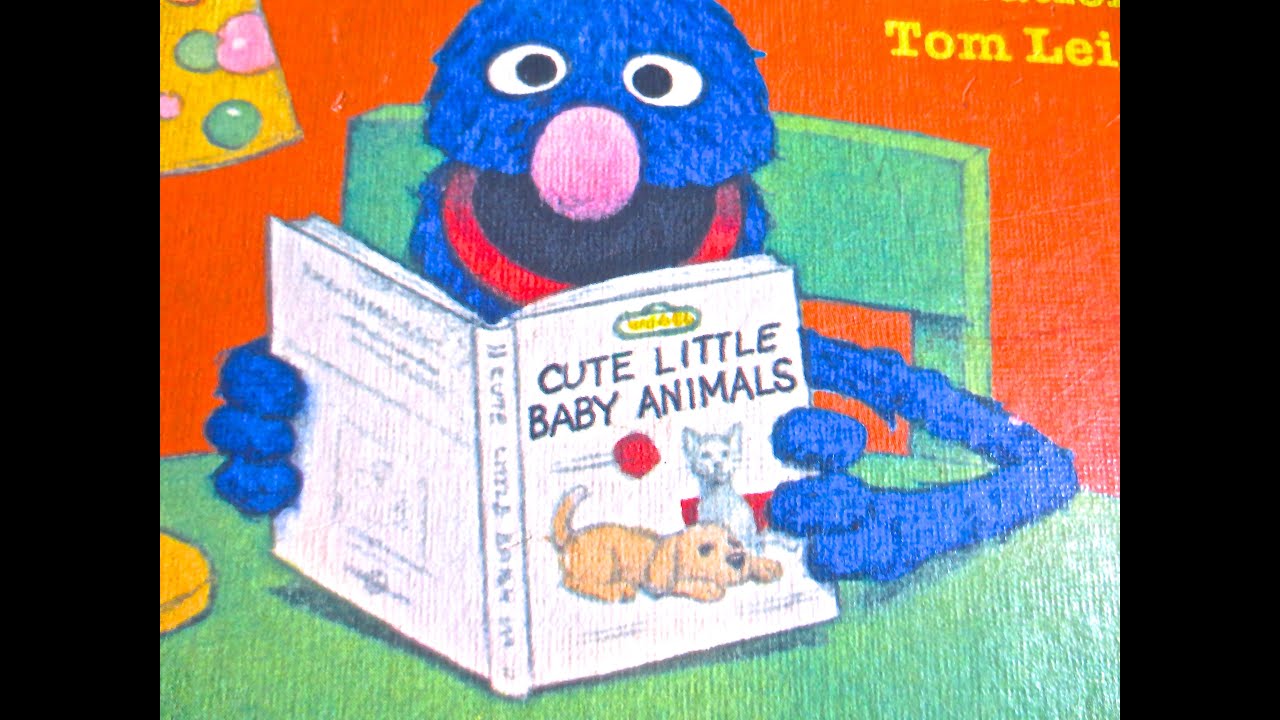 GROVER'S BOOK OF CUTE LITTLE BABY ANIMALS - YouTube