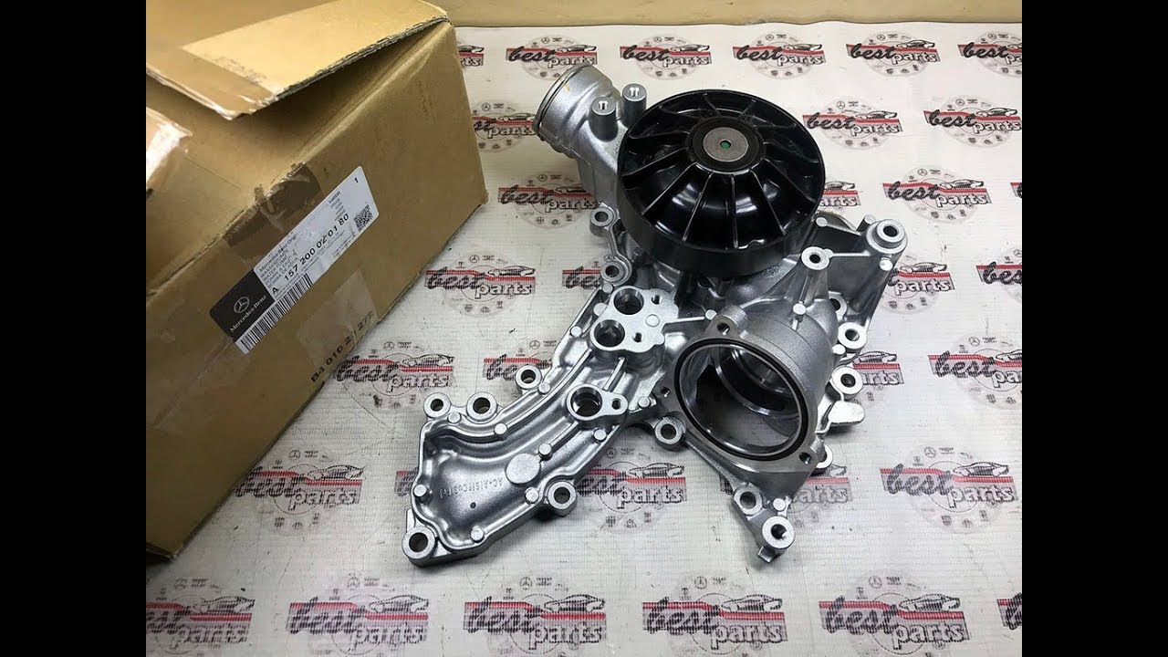 A1572000201 Насос водяной (Помпа) AMG Mercedes M157 / CL C216 / S C217 ...