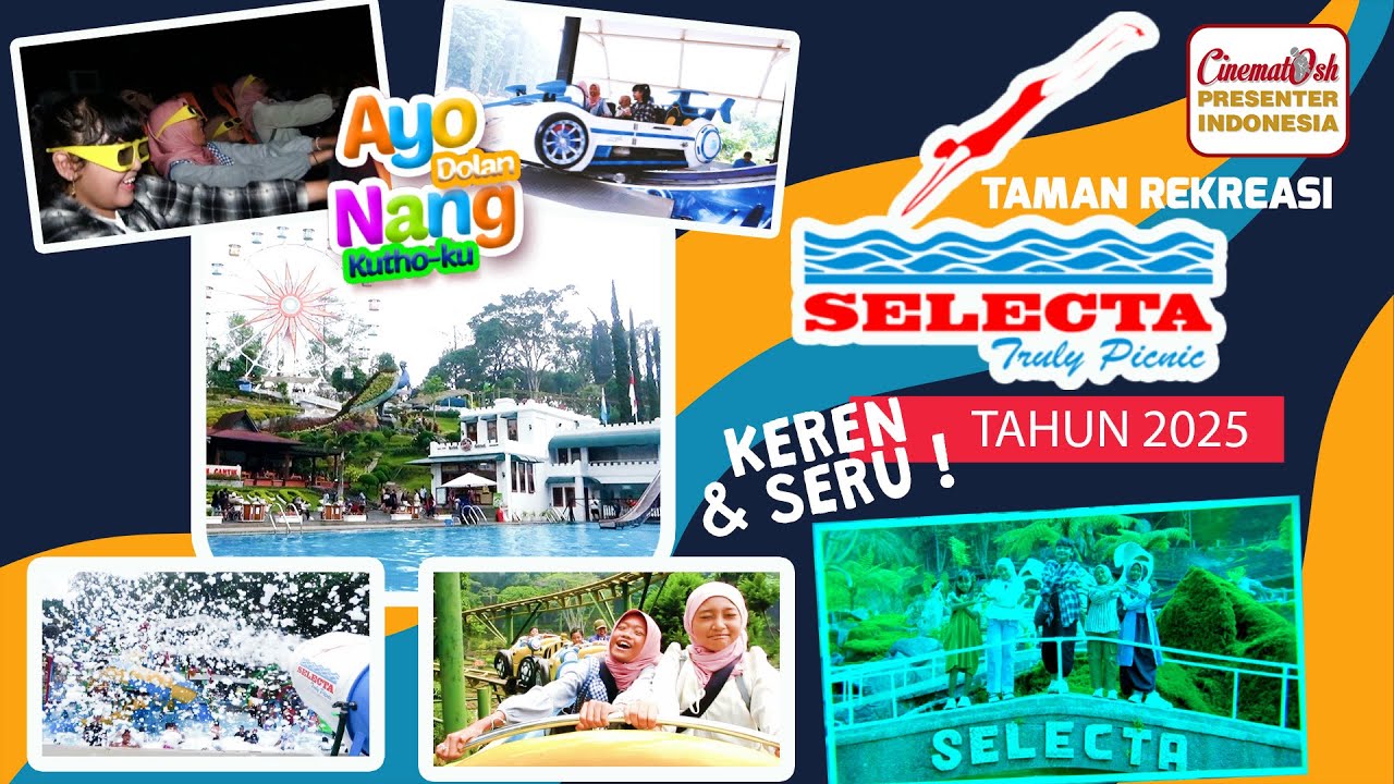 Taman Rekreasi SELECTA Kota Batu | Suasana di Tahun 2025 - YouTube