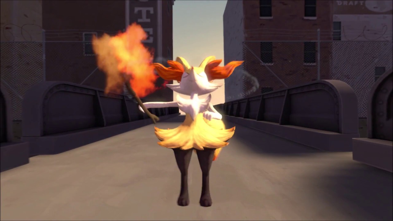 SFM: Braixen Test Animation - YouTube